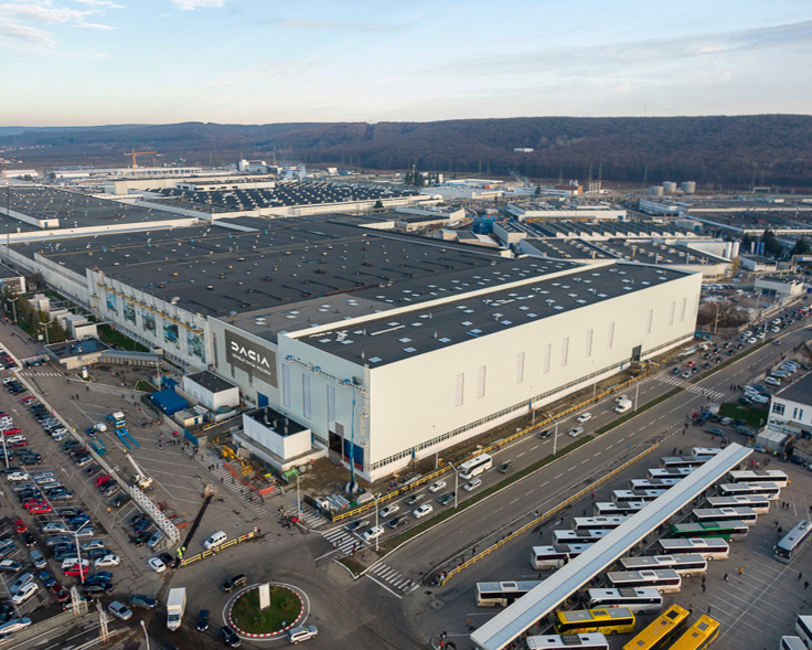 The Dacia industrial platform in Mioveni - Metalimpex Group